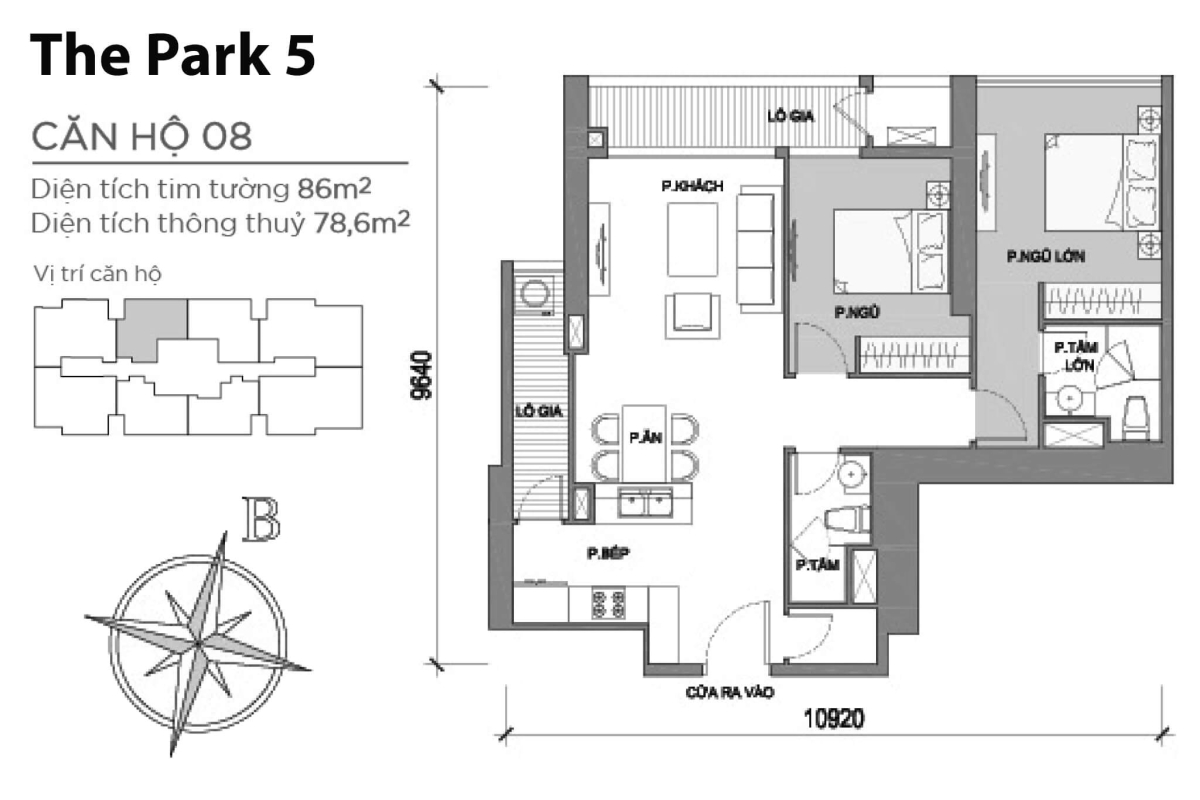 Layout Park 5 – Mặt bằng Park 5 – Vinhomes Central Park - Vinhomes ...