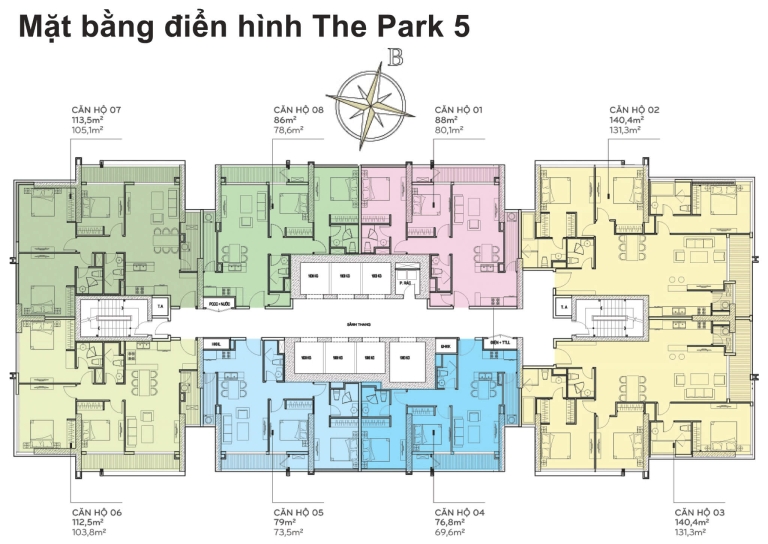 Layout Park 5 – Mặt bằng Park 5 – Vinhomes Central Park - Vinhomes ...
