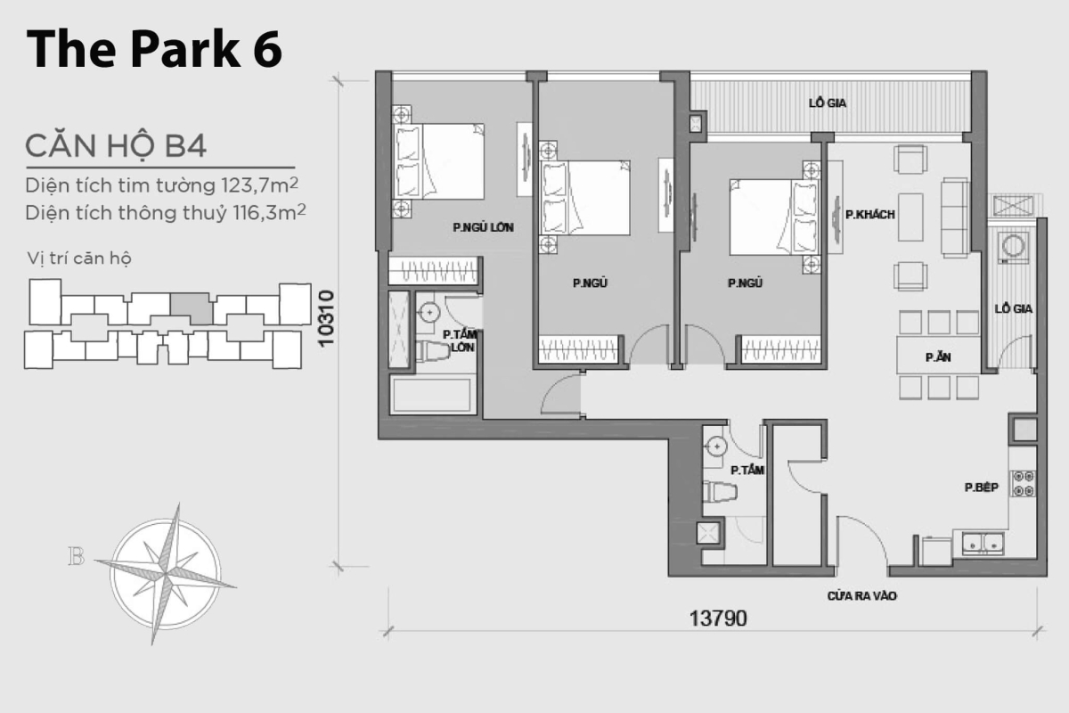 Layout Park 6 – Mặt bằng Park 6 – Vinhomes Central Park - Vinhomes ...
