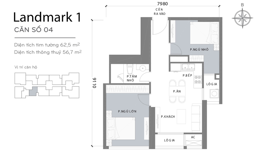Layout Landmark 1 – Mặt bằng Landmark 1 – Vinhomes Central Park ...