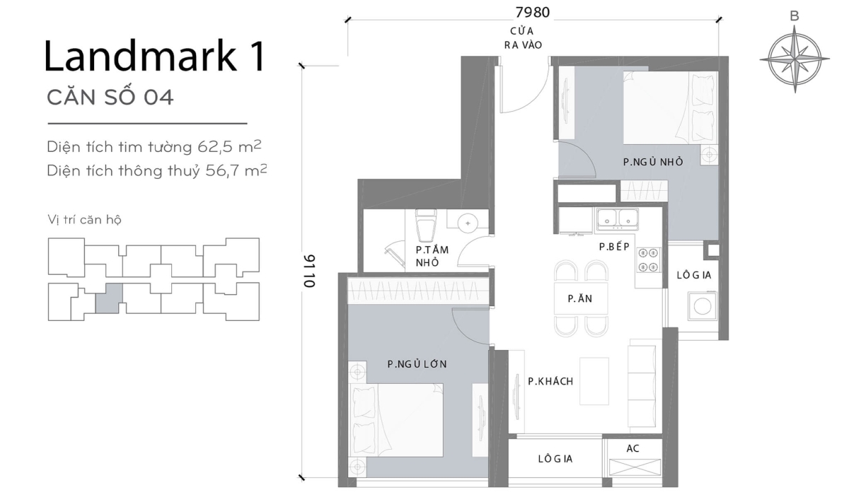 Layout Landmark 1 – Mặt bằng Landmark 1 – Vinhomes Central Park ...