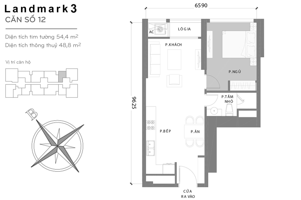 Layout Landmark 3 – Mặt bằng Landmark 3– Vinhomes Central Park ...