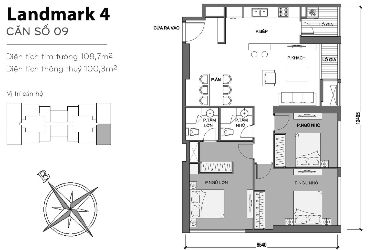 Layout Landmark 4 – Mặt bằng Landmark 4– Vinhomes Central Park ...