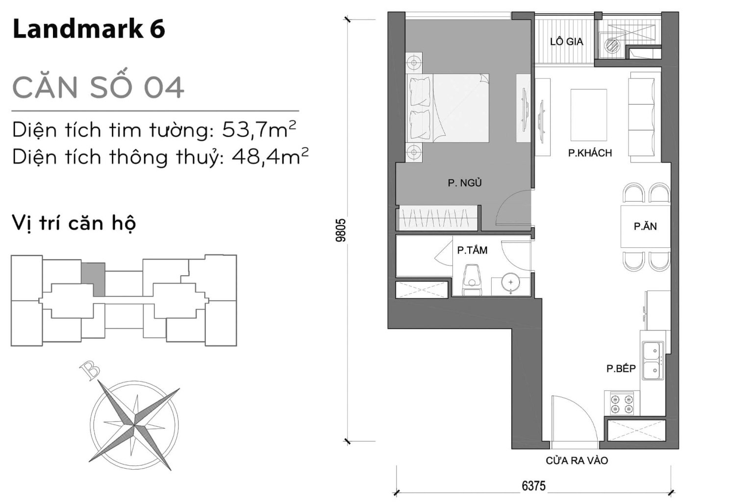 Layout Landmark 6 – Mặt bằng Landmark 6 – Vinhomes Central Park ...