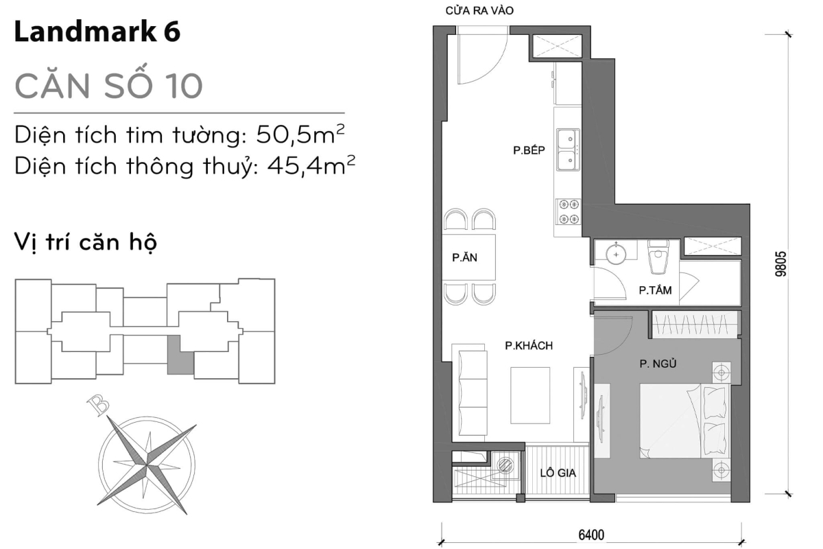Layout Landmark 6 – Mặt bằng Landmark 6 – Vinhomes Central Park ...