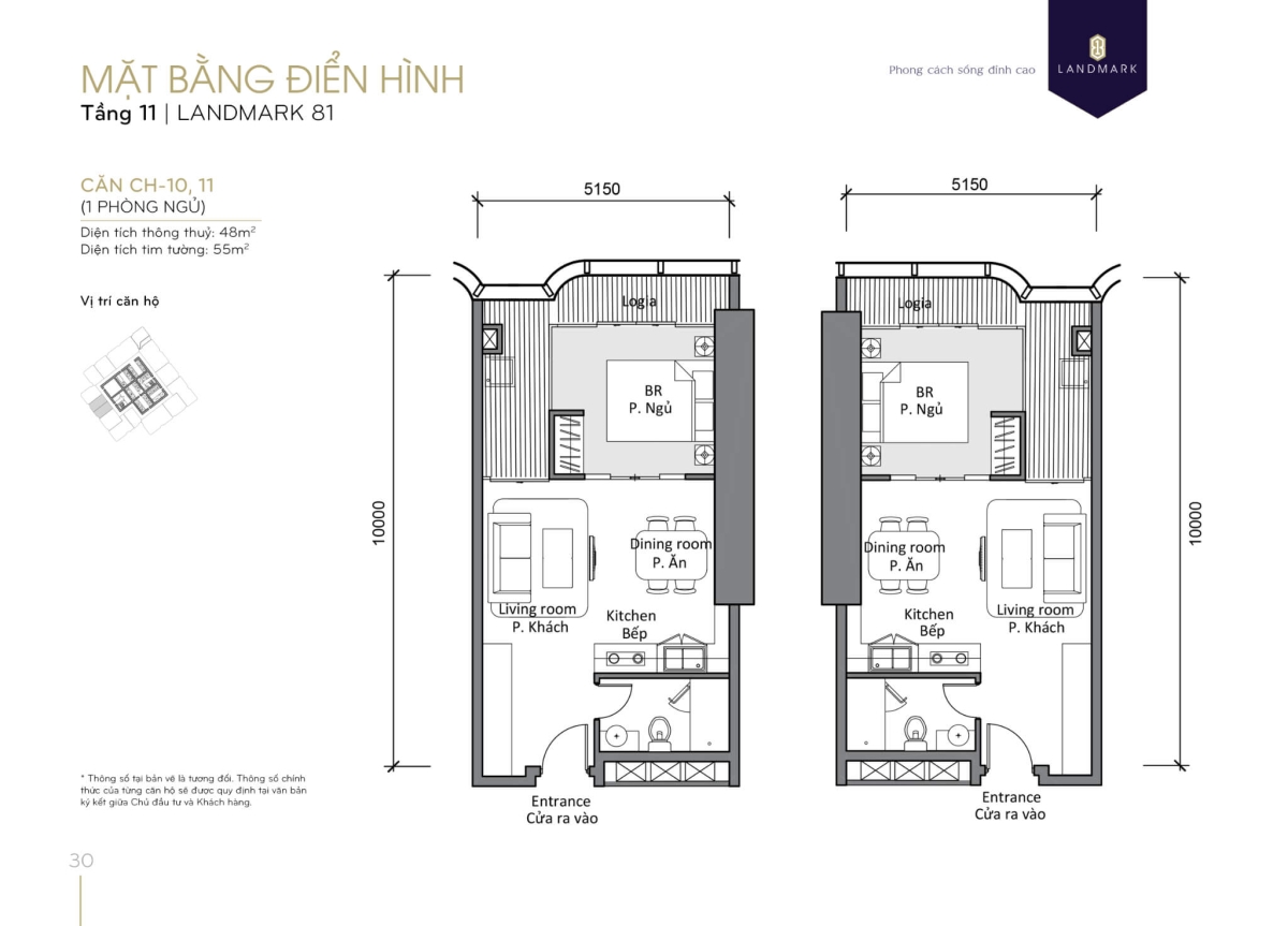 Layout Landmark 81 – Mặt bằng Landmark 81 – Vinhomes Central Park ...