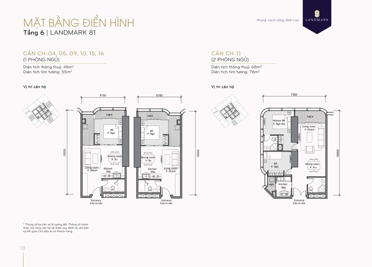 Layout Landmark 81 – Mặt bằng Landmark 81 – Vinhomes Central Park ...
