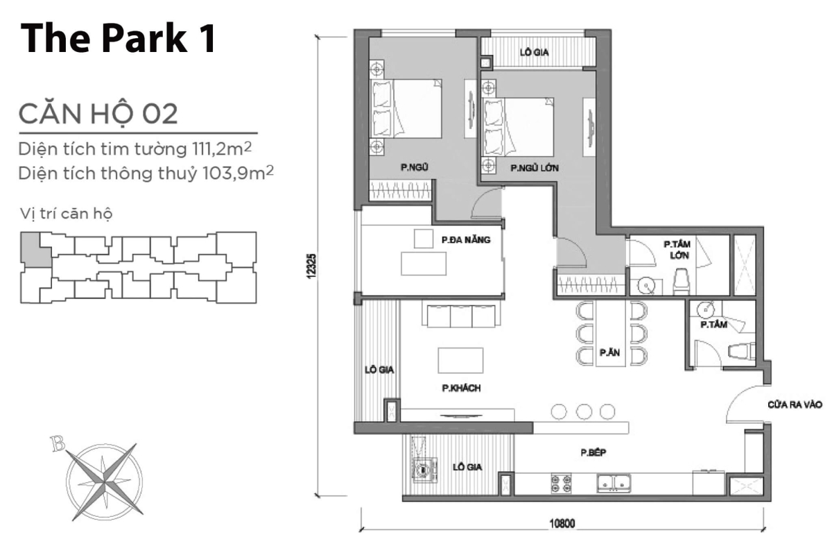 Layout Park 1 – Mặt bằng Park 1 – Vinhomes Central Park - Vinhomes ...