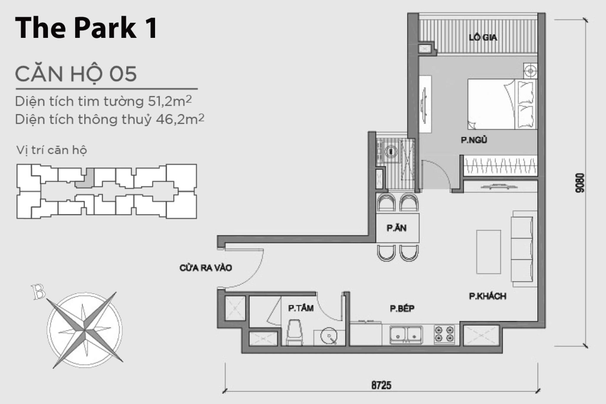 Layout Park 1 – Mặt bằng Park 1 – Vinhomes Central Park - Vinhomes ...