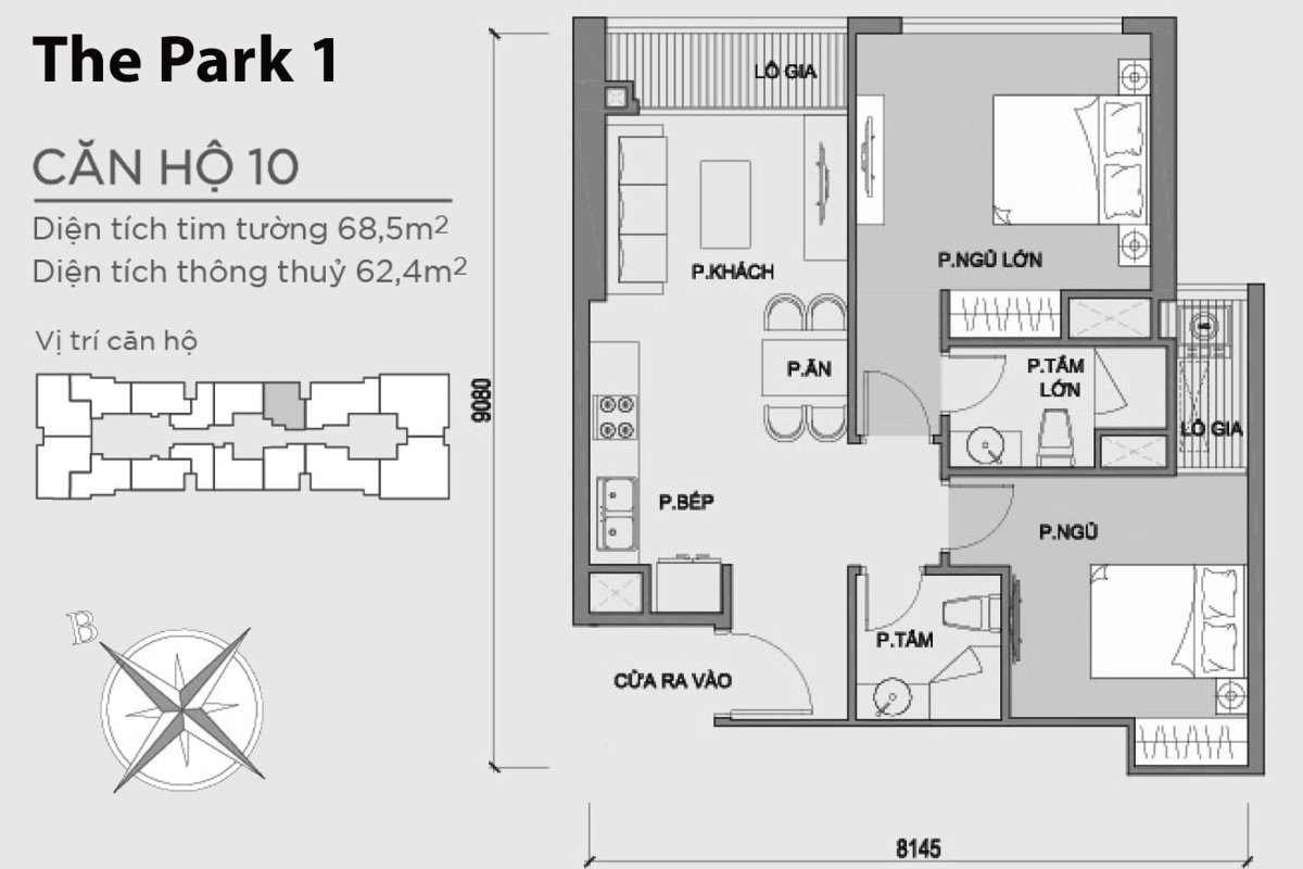 Layout Park 1 – Mặt bằng Park 1 – Vinhomes Central Park - Vinhomes ...