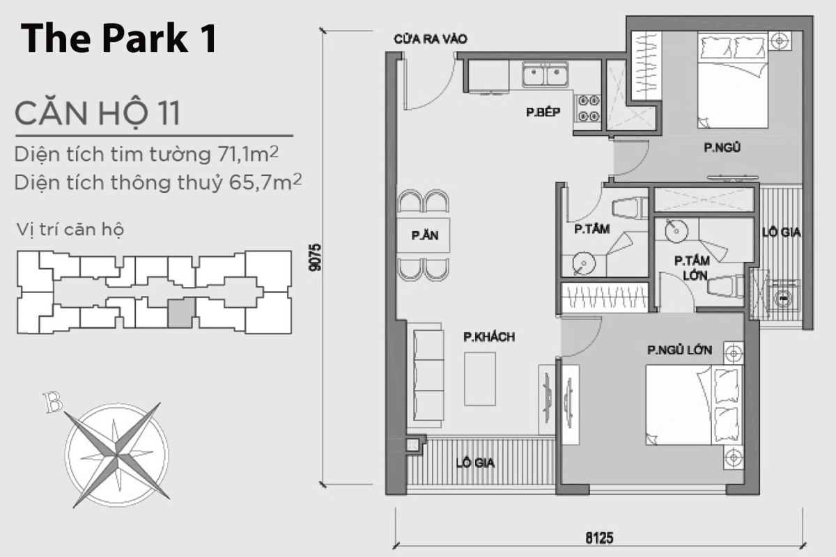 Layout Park 1 – Mặt bằng Park 1 – Vinhomes Central Park - Vinhomes ...