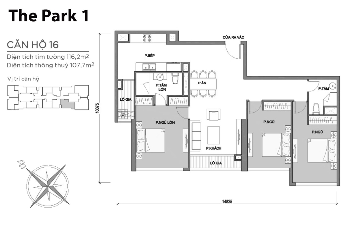 Layout Park 1 – Mặt bằng Park 1 – Vinhomes Central Park - Vinhomes ...
