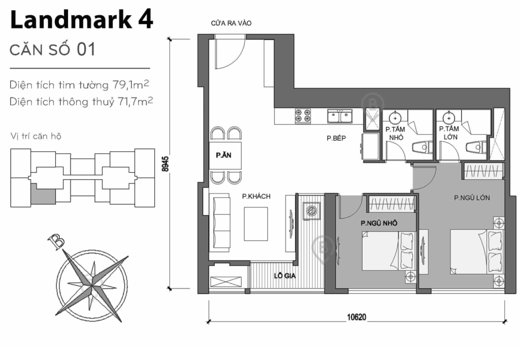 Layout Landmark 4 – Mặt bằng Landmark 4– Vinhomes Central Park - Vạn An ...