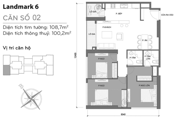 Layout Landmark 6 – Mặt bằng Landmark 6 – Vinhomes Central Park - Vạn ...